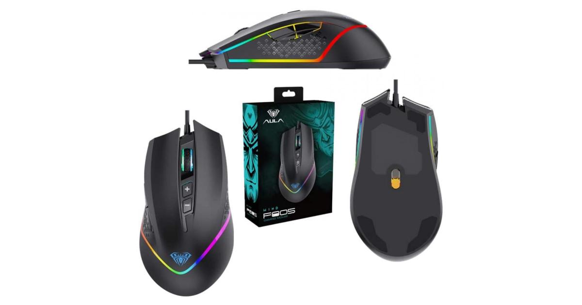 AULA F805 RGB Gaming Mouse | F805 | ISS Integrated Standard Solutions ...