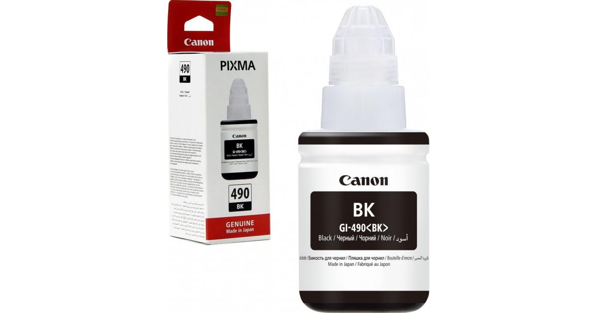 Canon Tank ink GI-490 BLACK | GI-490BK | ISS Integrated Standard ...